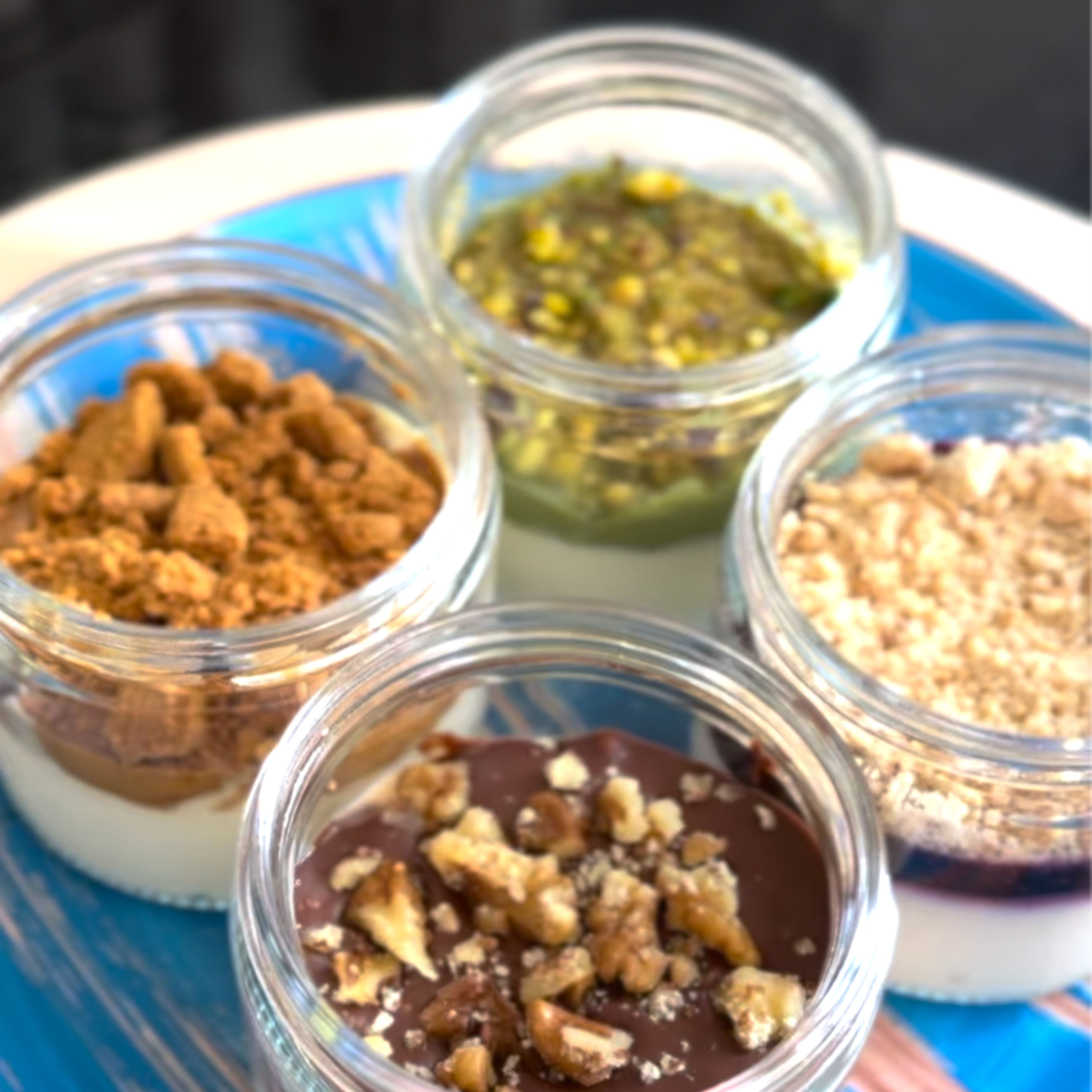 4 Instant Pot Mini Cheesecakes (10 Minutes, 1 Base Mix – 4 Flavors ...